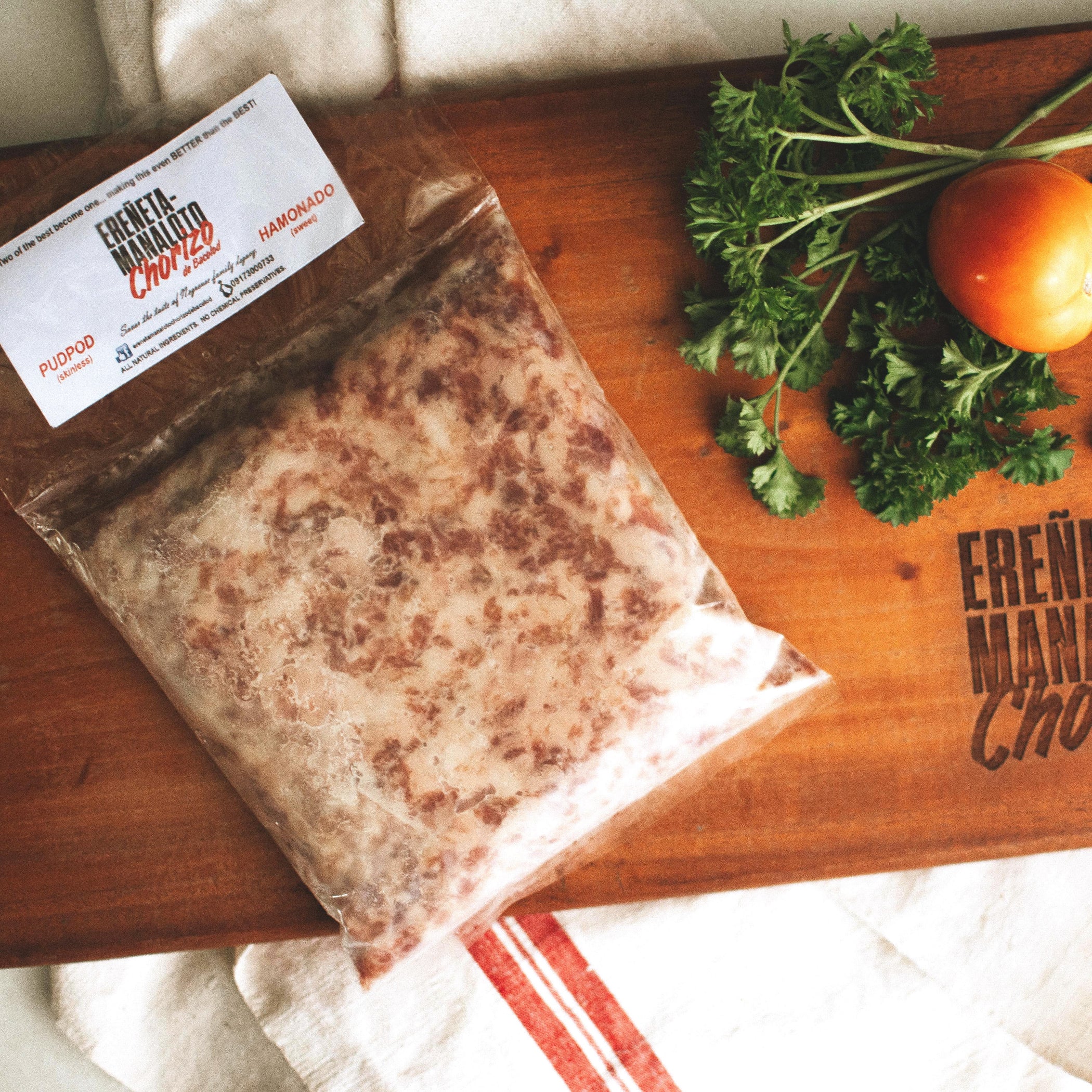 Ereñeta-Manaloto Chorizo - Pudpod no — Domesticity